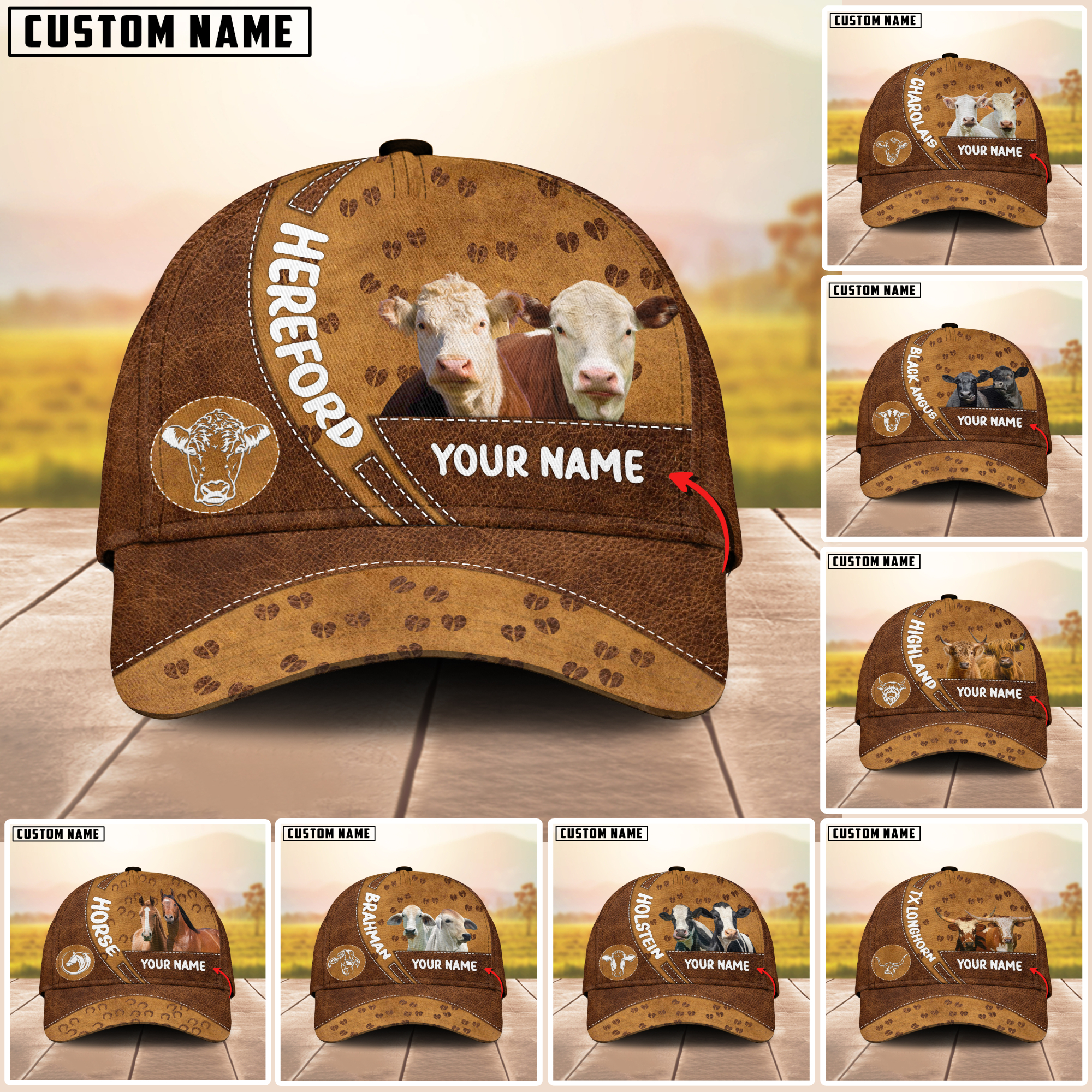 Joycorners Farm Cattle Cap Collection – Joy Corner